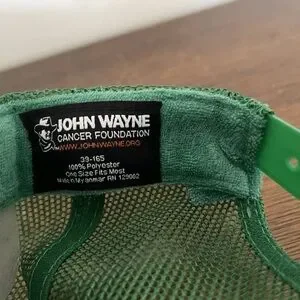 Accessories | Block The Blaze Green Trucker Hat John Wayne Mesh New ...
